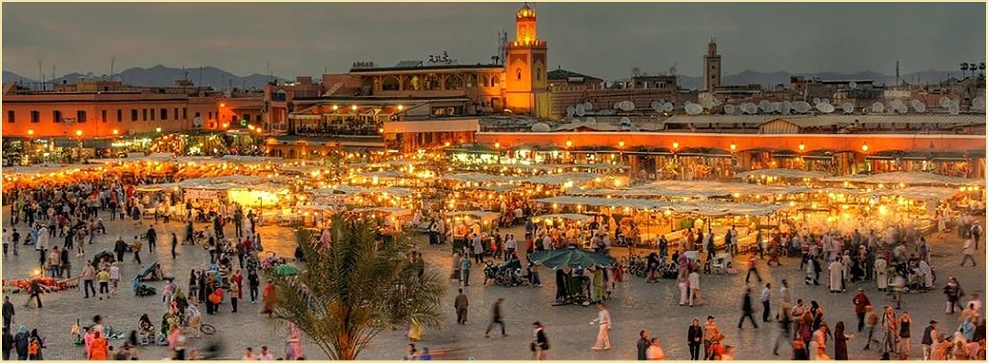 Jemaa El Fnaa Square In Marrakech Is The Heart Of The City Jemaa El Fnaa Square In Marrakech Is The Heart Of The City